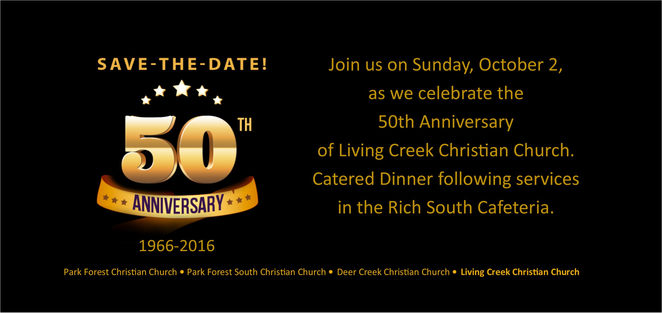50th Anniversary – Living Creek Christian Church